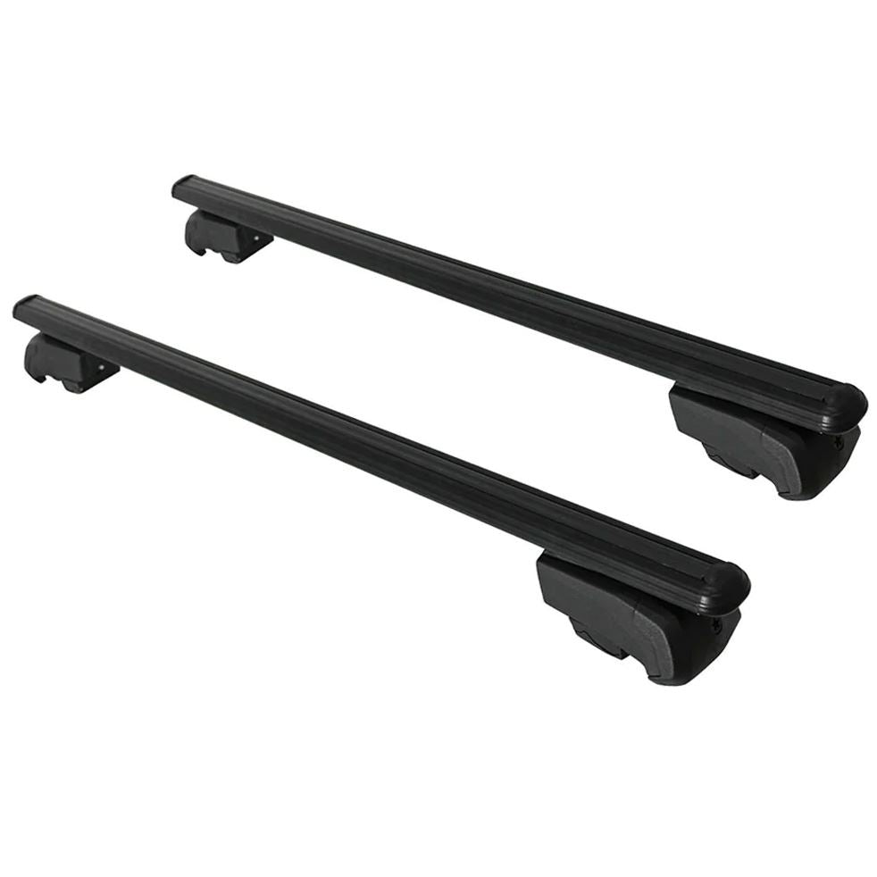 Roof Bars Rack Black fits Kia Sportage 2010-2015 (SL) for Flush Rails ...