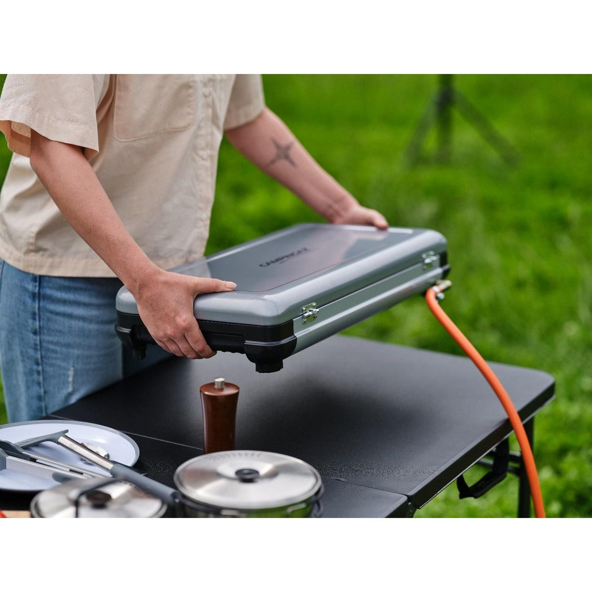 Coleman 4FT Fold In Half Table Camping Table — UK Camping And Leisure