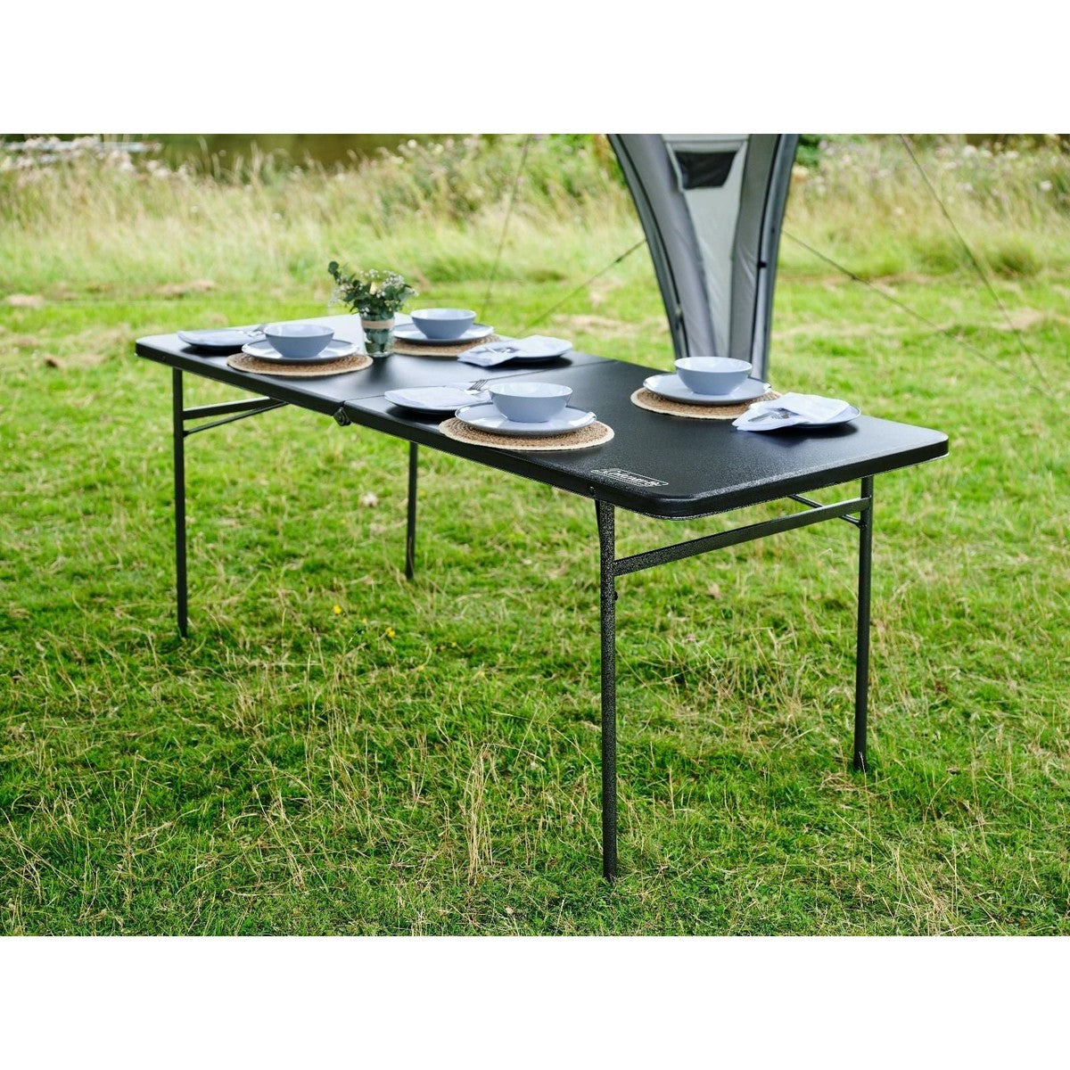 Coleman 6FT Fold In Half Table Camping Table — UK Camping And Leisure