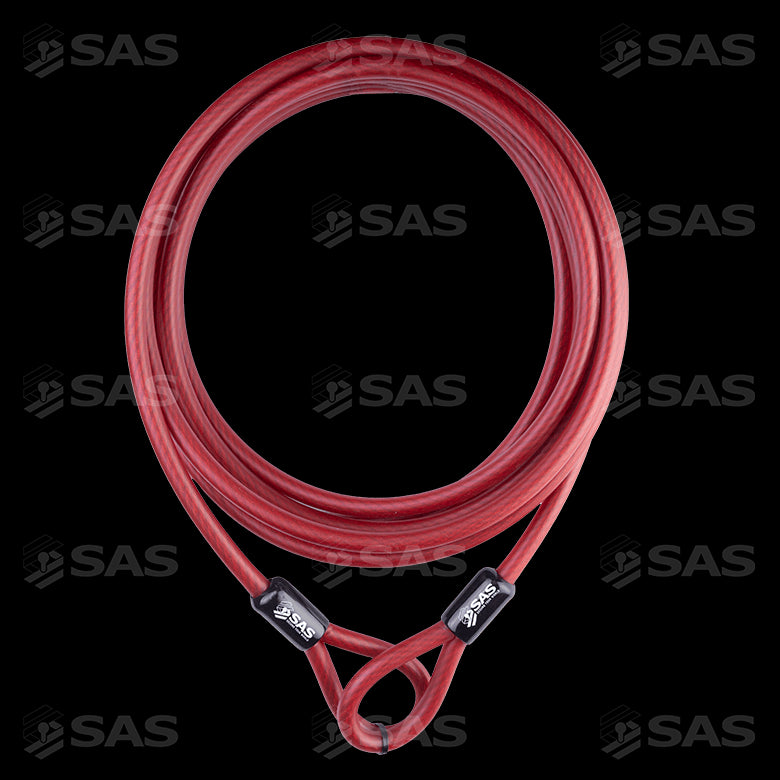 SAS 6000x12mm Steel Braided Security Loop Cable — UK Camping And Leisure