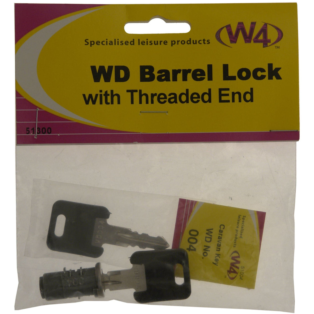 W4 Wd Barrel Lock Female Thread Fixing 51300 — UK Camping And Leisure