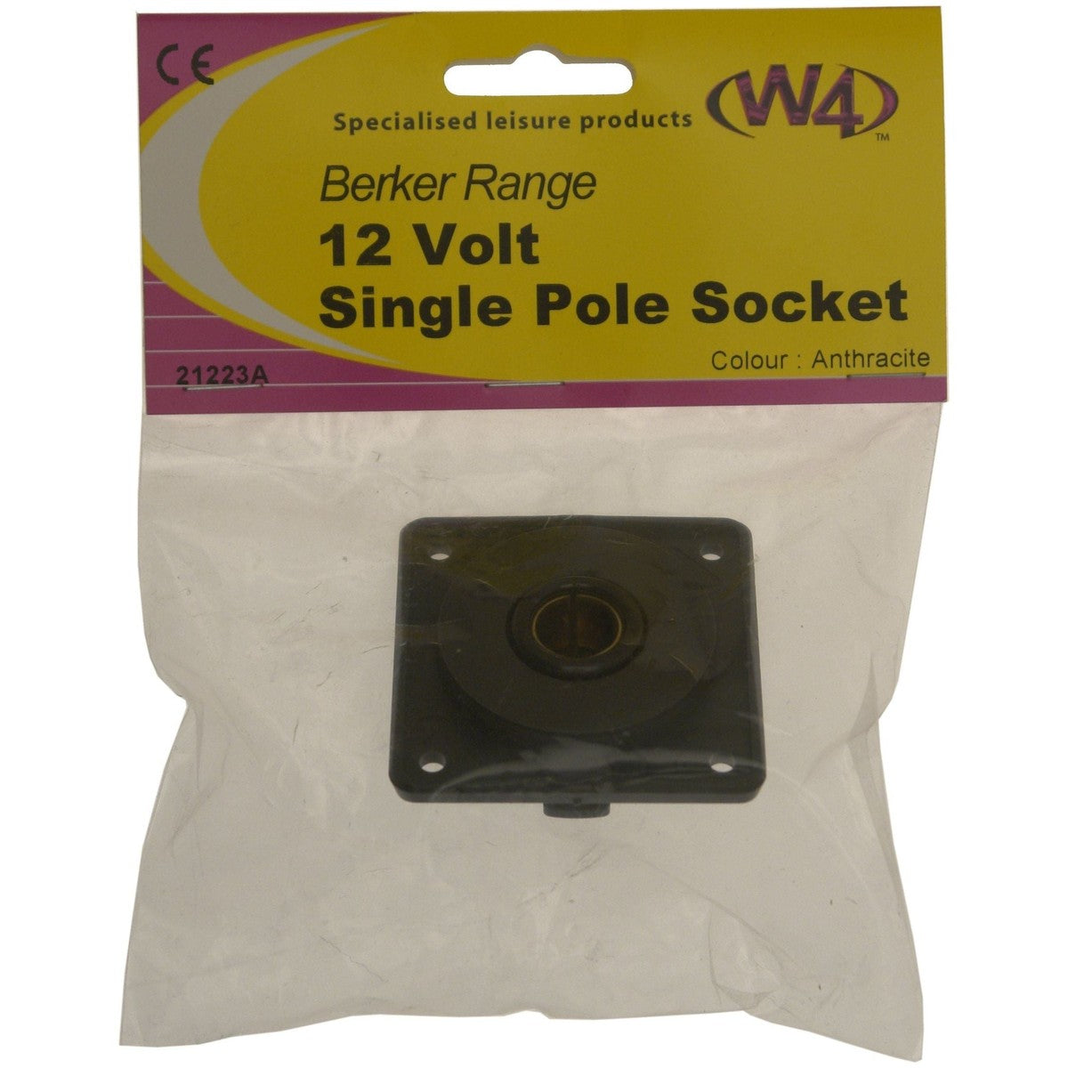 MDS1203 W4 12v Single Pole Socket Anthracite 21223A — UK Camping And ...