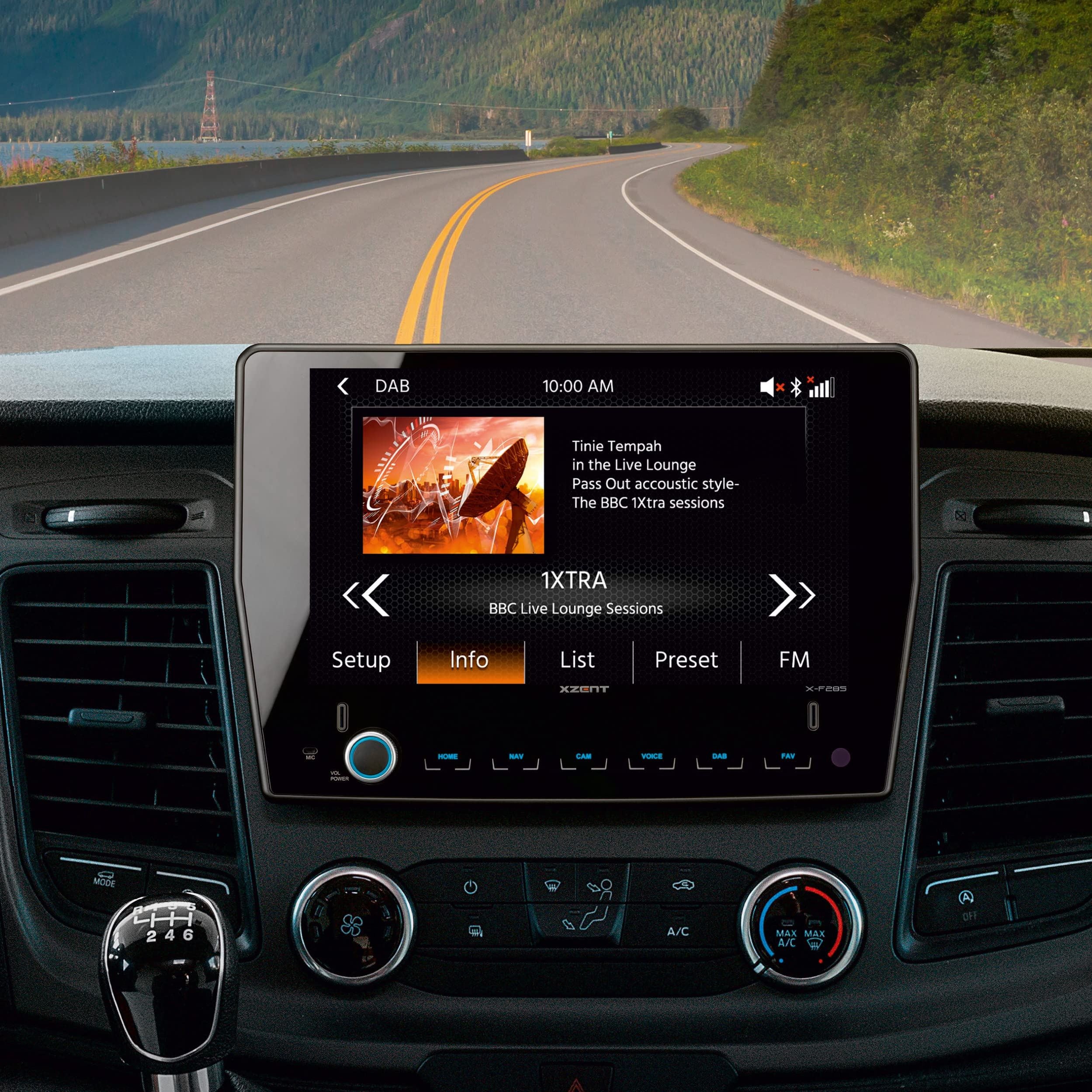 Xzent X-F285 Ford Transit Plus Apple Carplay X-F285 — UK Camping And ...