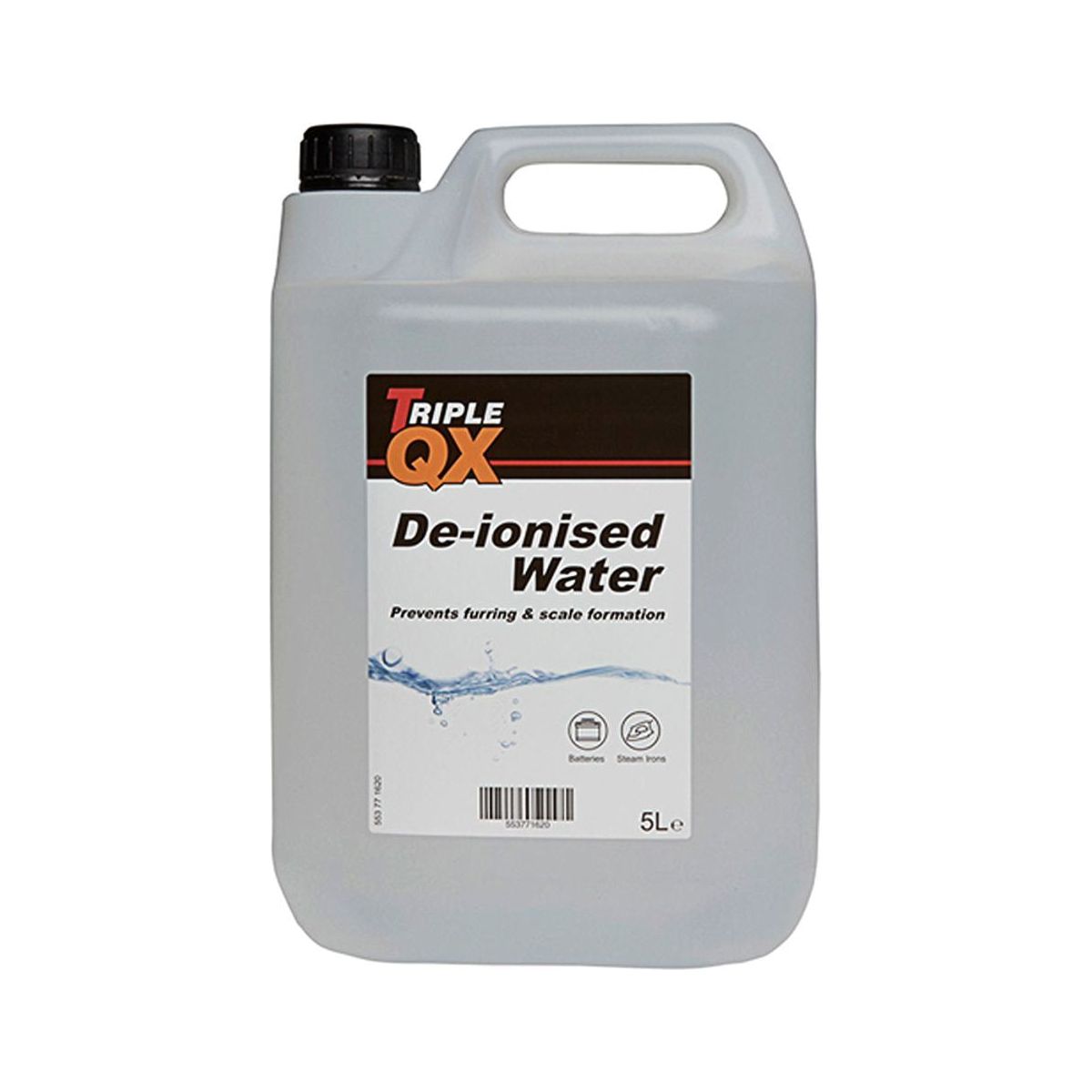 Triple QX Deionised Water 5 Litre — UK Camping And Leisure