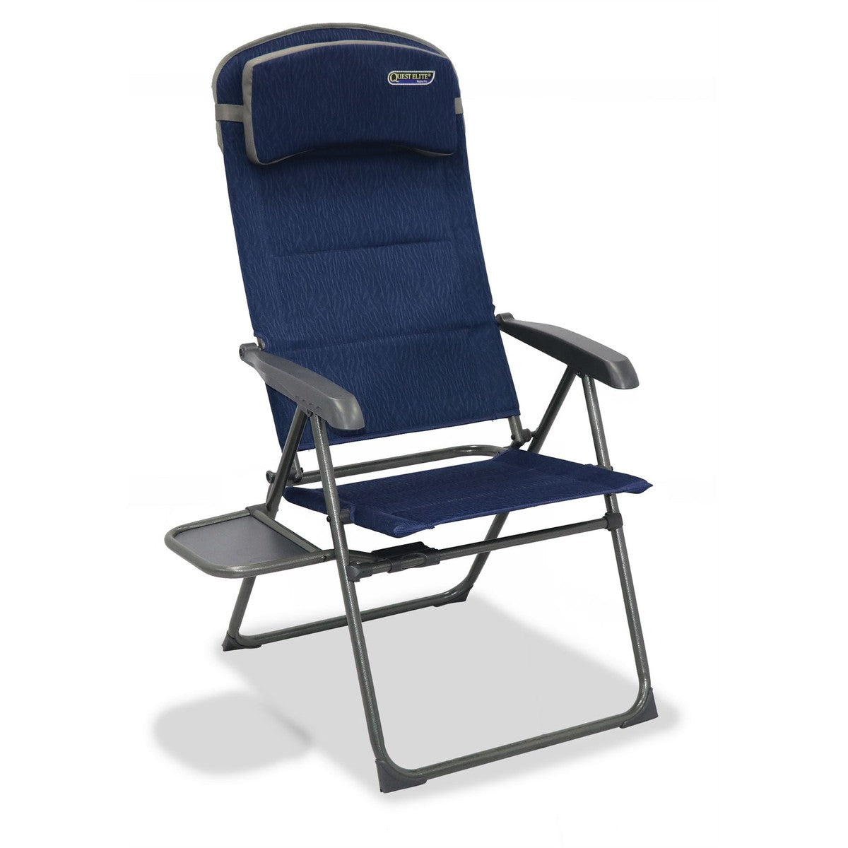 Quest Ragley Pro Recline Camping Caravan Chair with Side Table — UK ...