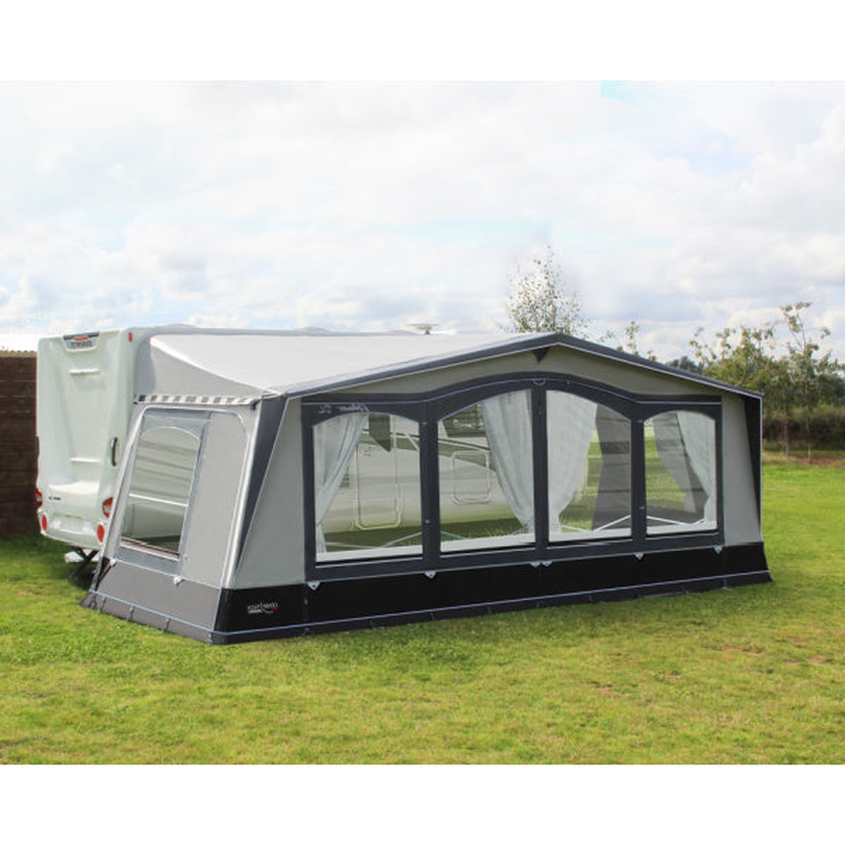 Camptech Atlantis DL Seasonal Traditional Full Caravan Awning Fibre Fr ...