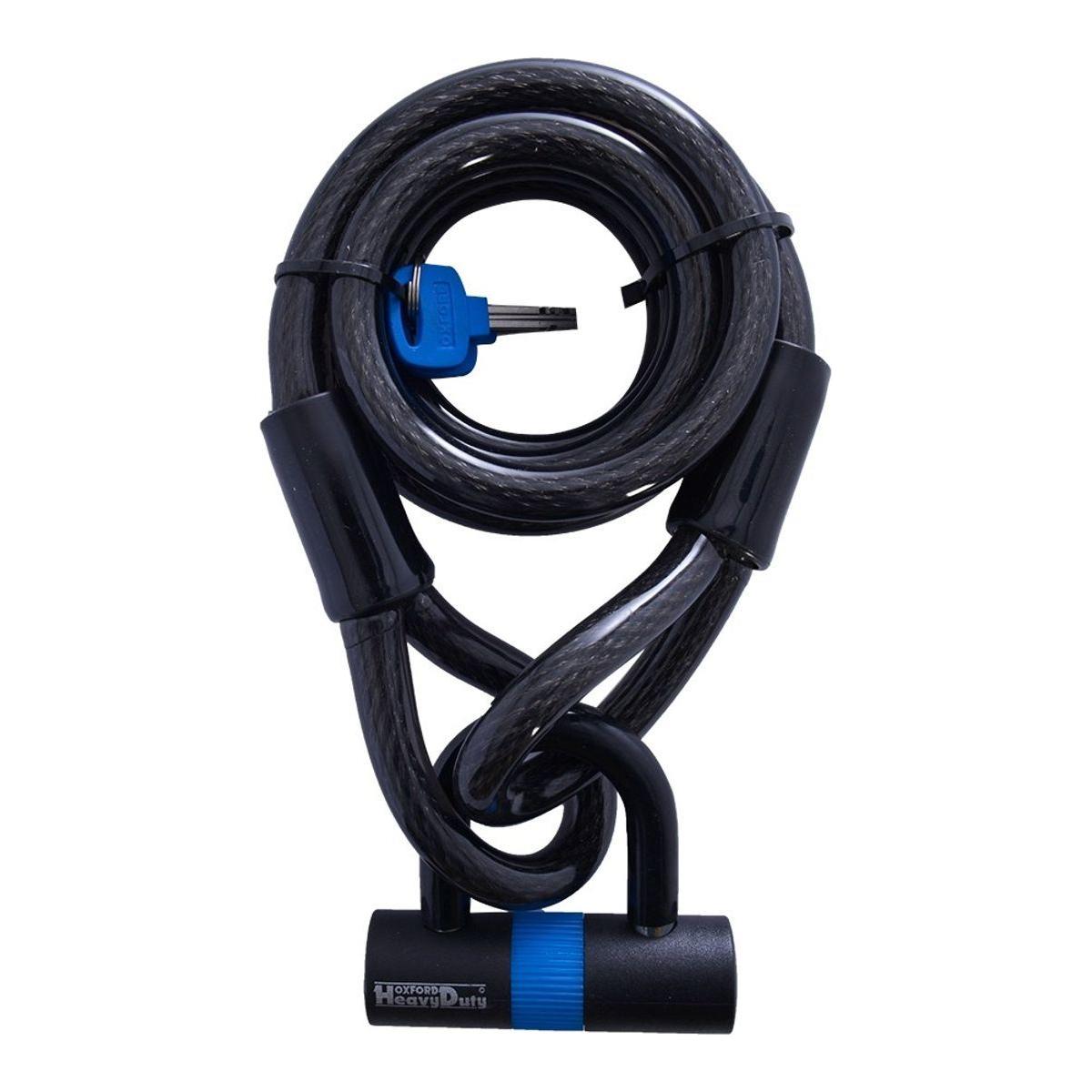 Loop Lock 15 Cable Lock + Mini Shackle 15mm x 2 Metres — UK Camping And ...