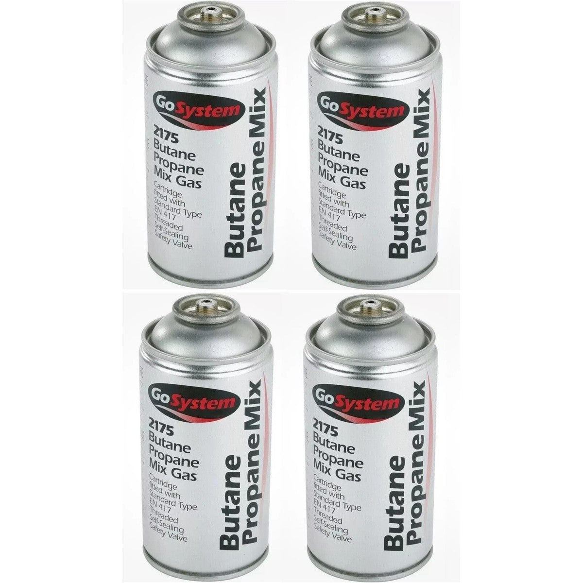 4x Go System Butane Propane Mix Gas 2175 170g 306ml — UK Camping And ...