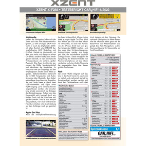 Xzent X-F285 Ford Transit Plus Apple Carplay X-F285 — UK Camping And ...