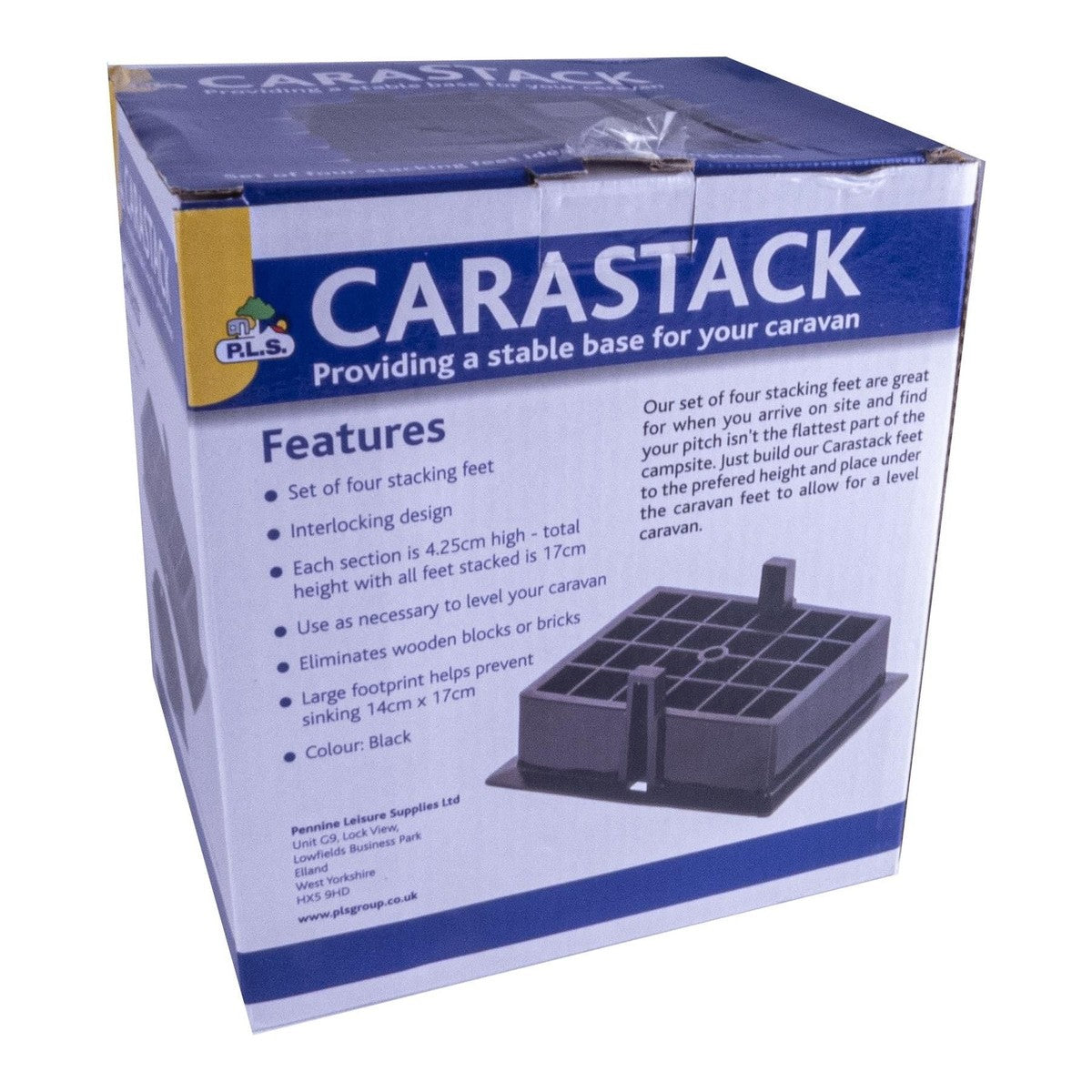 Caravan Carastack Stacking Pads Feet Blocks Corner Steady Winder Feet ...