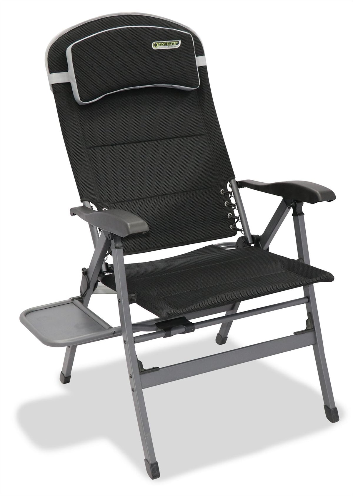 Quest Vienna Pro Comfort Camping Caravan Chair with Side Table — UK ...