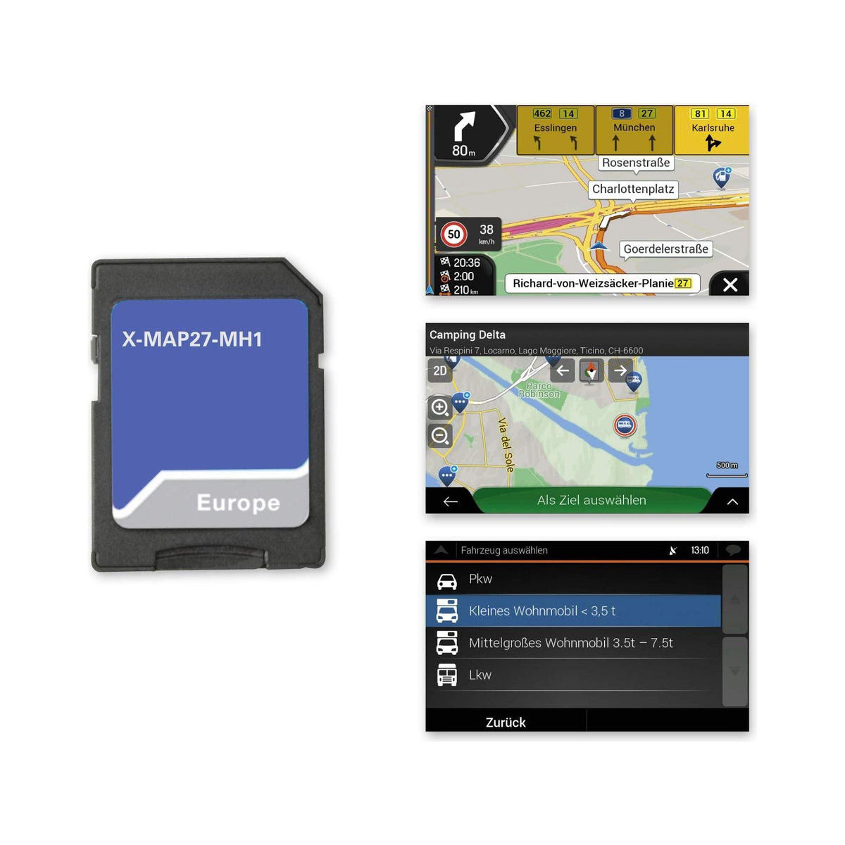 Xzent Sd Card Map27 For X-F270 X-F280 X-427 3 Yrs M/Home X-MAP27-MH3 ...