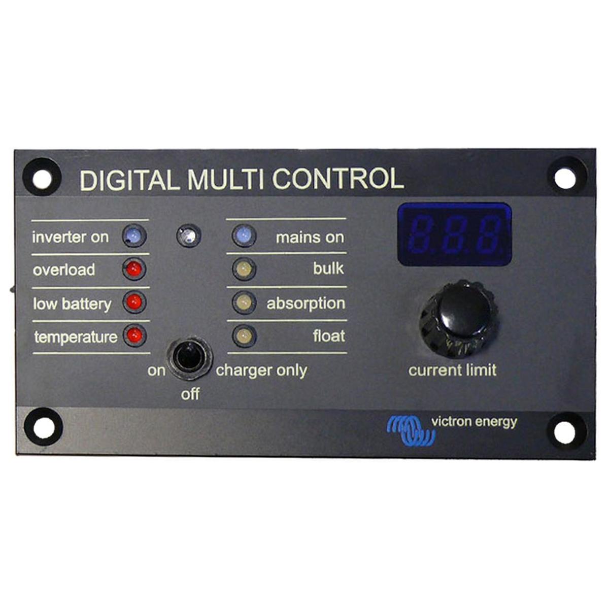 Victron Digital Multi Control Panel 200A for MultiPlus & Quattro User ...
