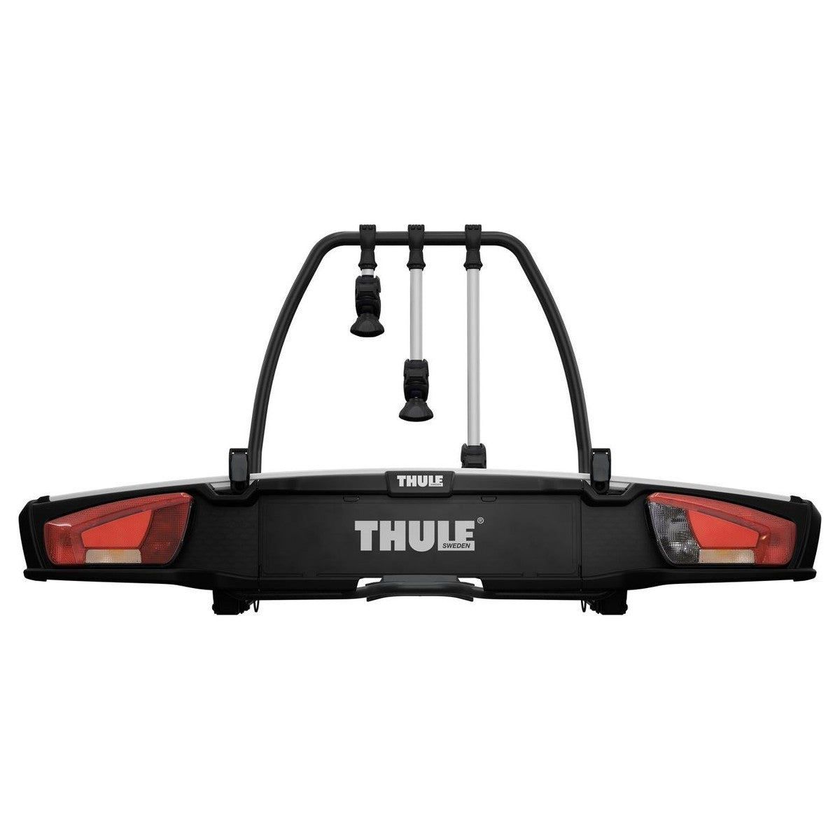 Thule Velo Space XT three-bike platform towbar bike rack black/alumini ...