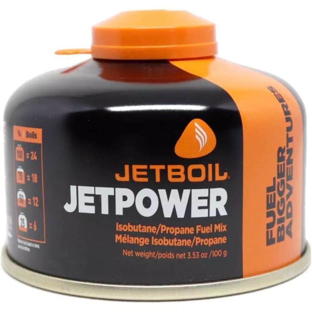 Jetboil JetPower Butane Gas Fuel 100g Canister — UK Camping And Leisure