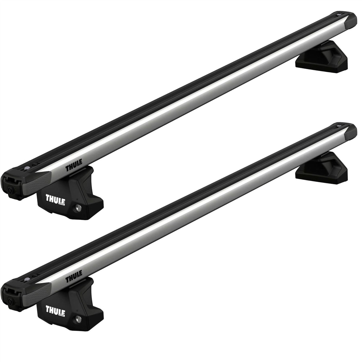 Thule SlideBar Evo Roof Bars Aluminum fits Mini Cooper 2014- Hatchback ...
