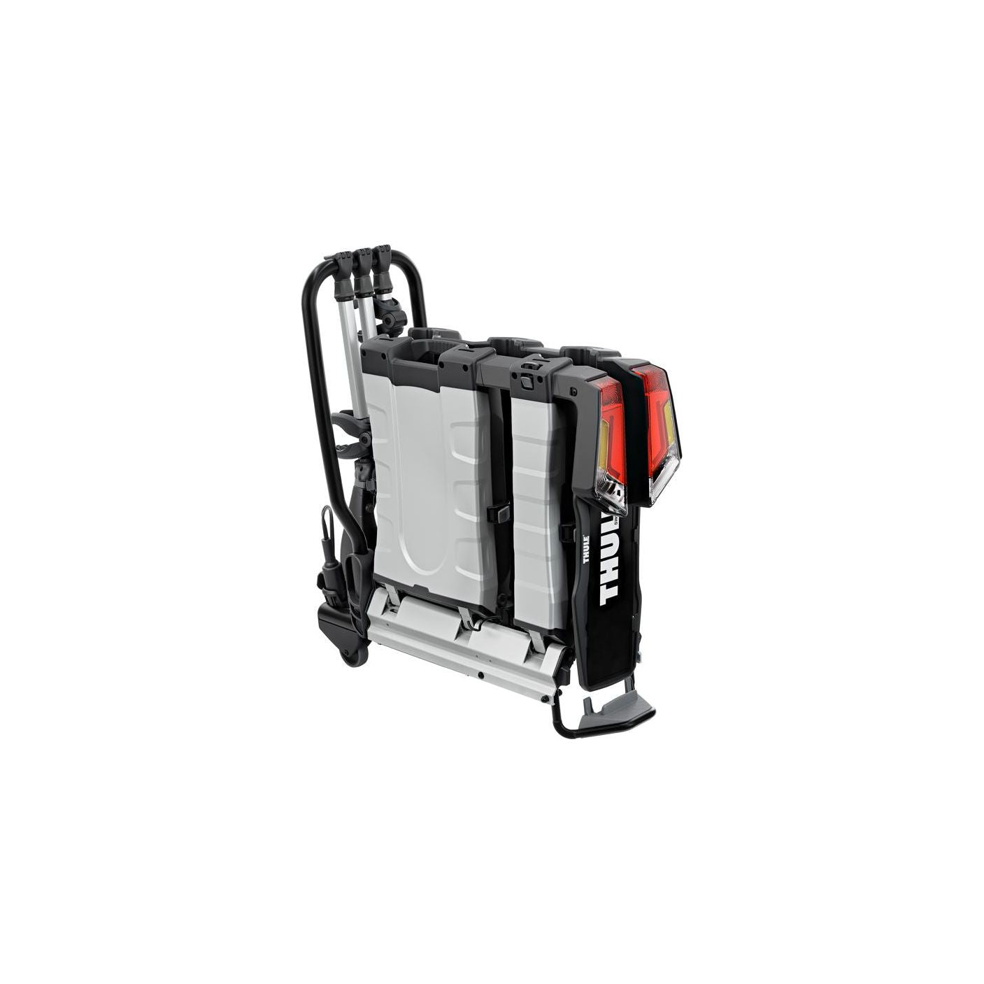 Thule EasyFold XT three-bike platform towbar bike rack black/aluminium ...