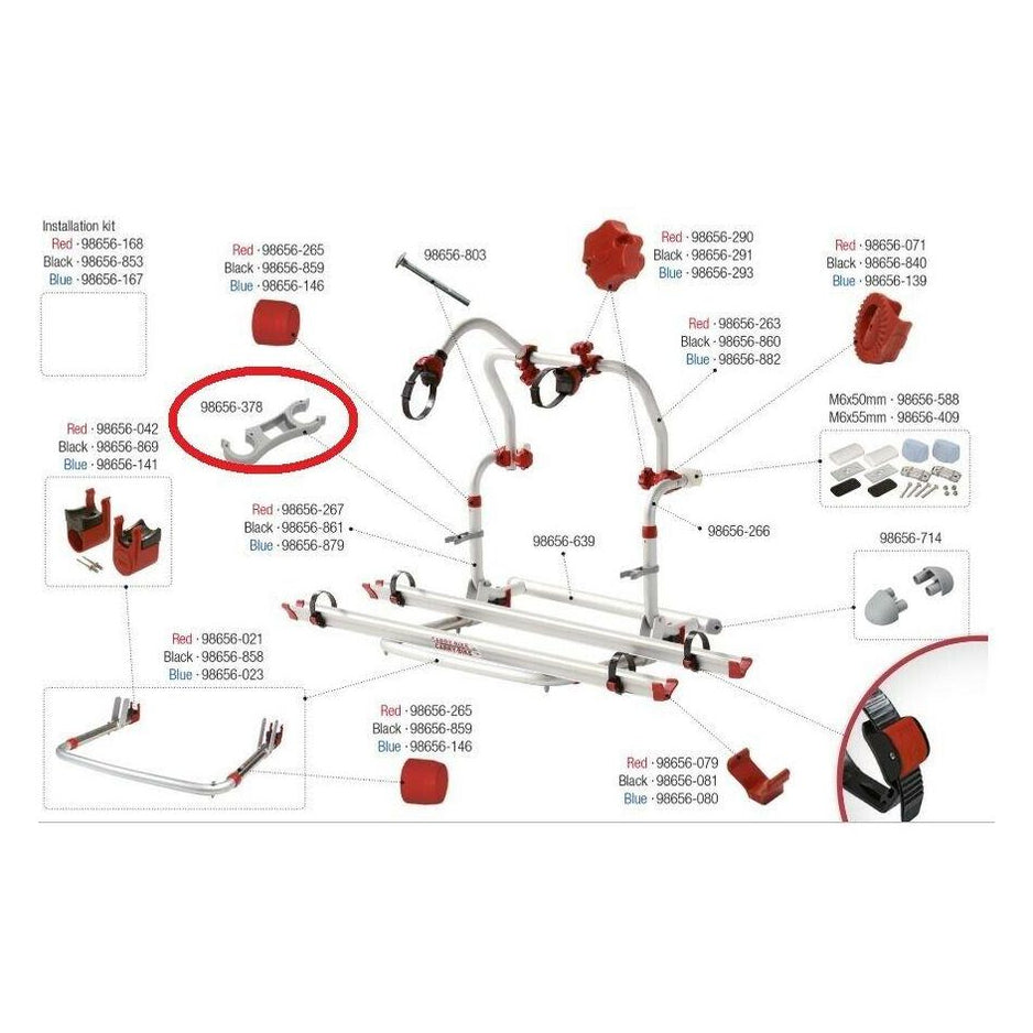 Fiamma Bike Rack Retainer Clip Bike Rack Catch For Carry Bike Motorhome ...