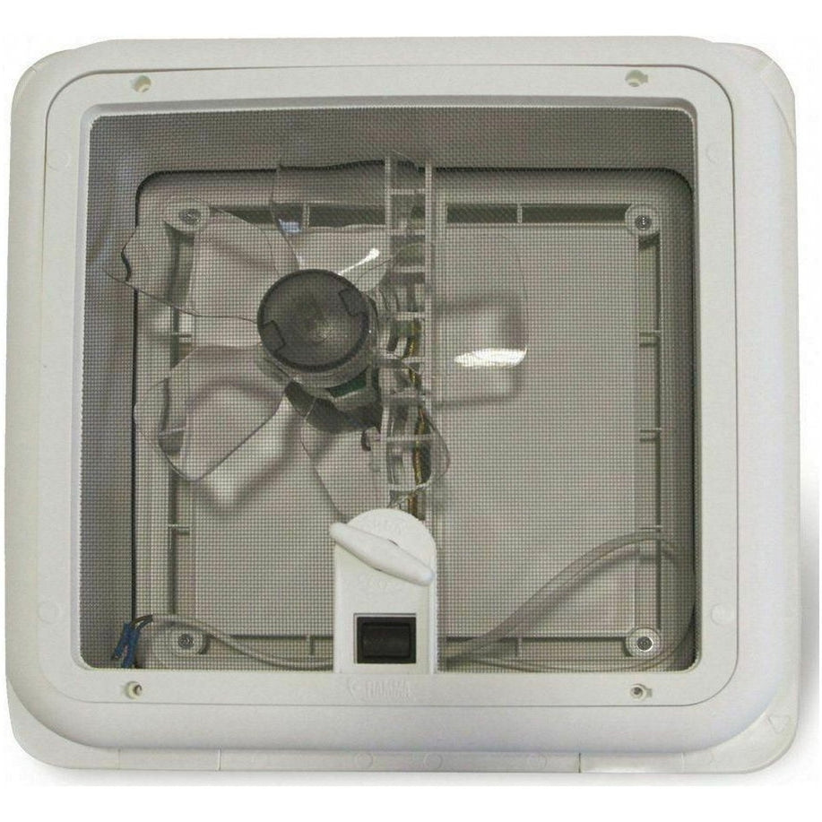 Fiamma Turbo Roof Vent Standard Crystal Motorised Fan 400 x 400 ...