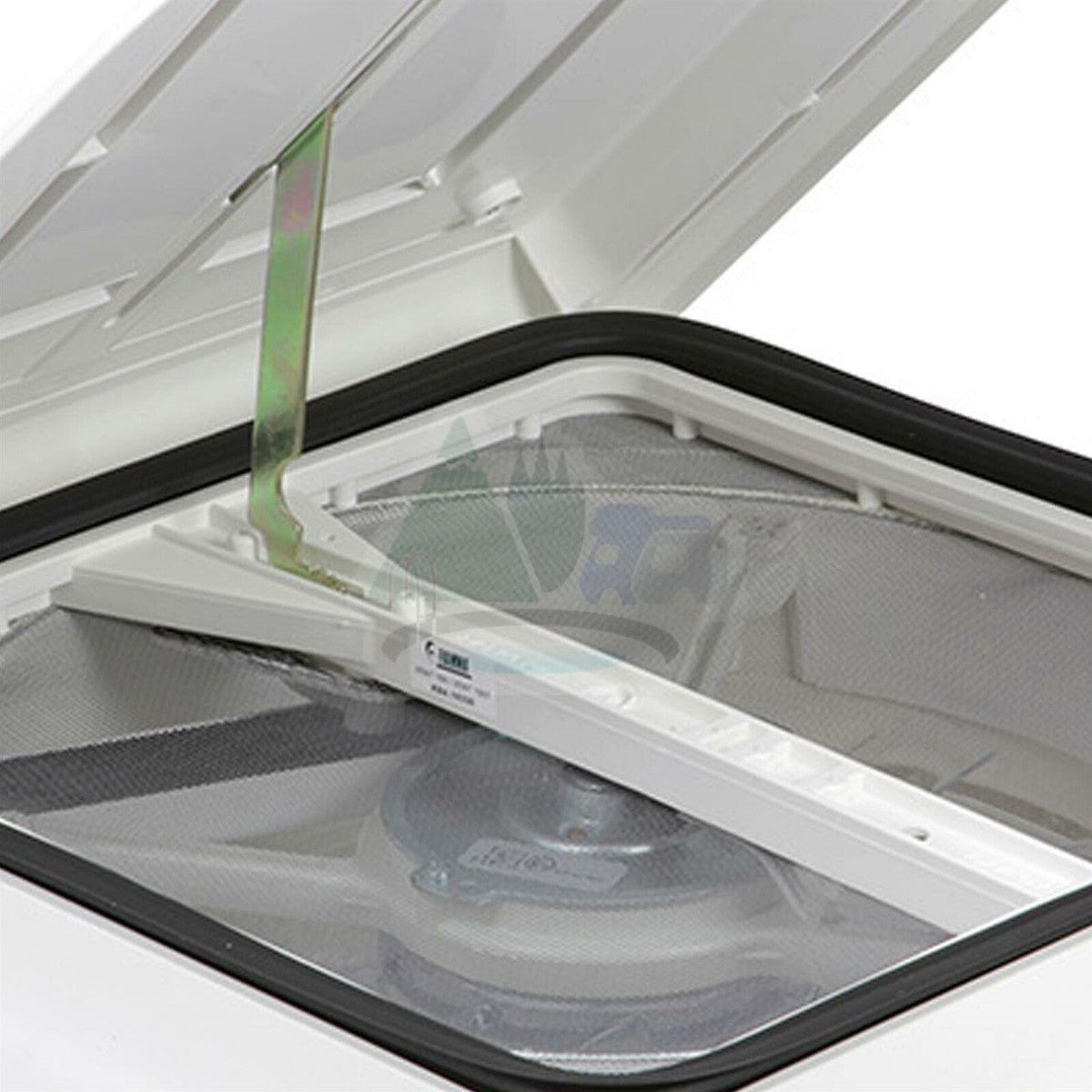 Fiamma Turbo Roof Vent Standard Crystal Motorised Fan 400 x 400 ...