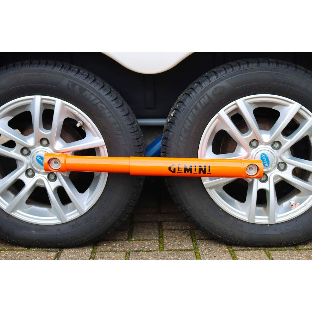 Gemini Caravan Twin Wheel Clamp Lock High Security Wheelclamp By Purpl ...