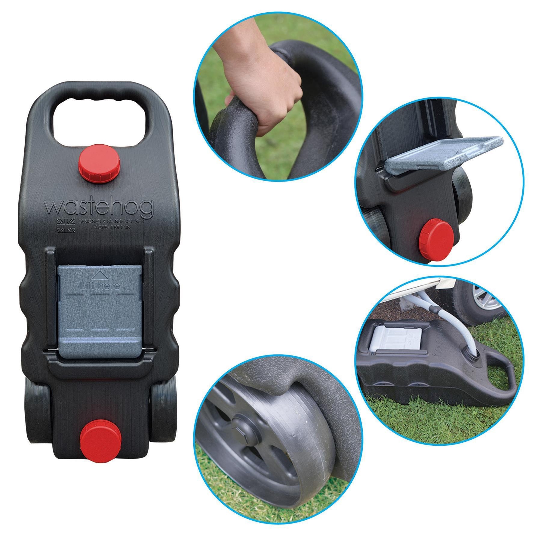 Leisurewize Water Hog 40lt And 45lt Waste Hog Container Combo Caravan ...