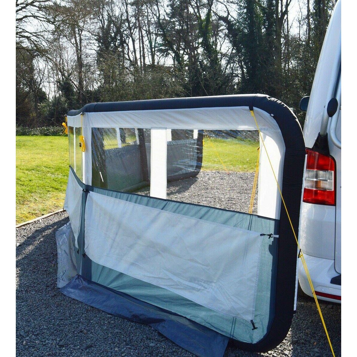Maypole 5 Panel Inflatable Windbreak Deflector (Single Point Inflation ...