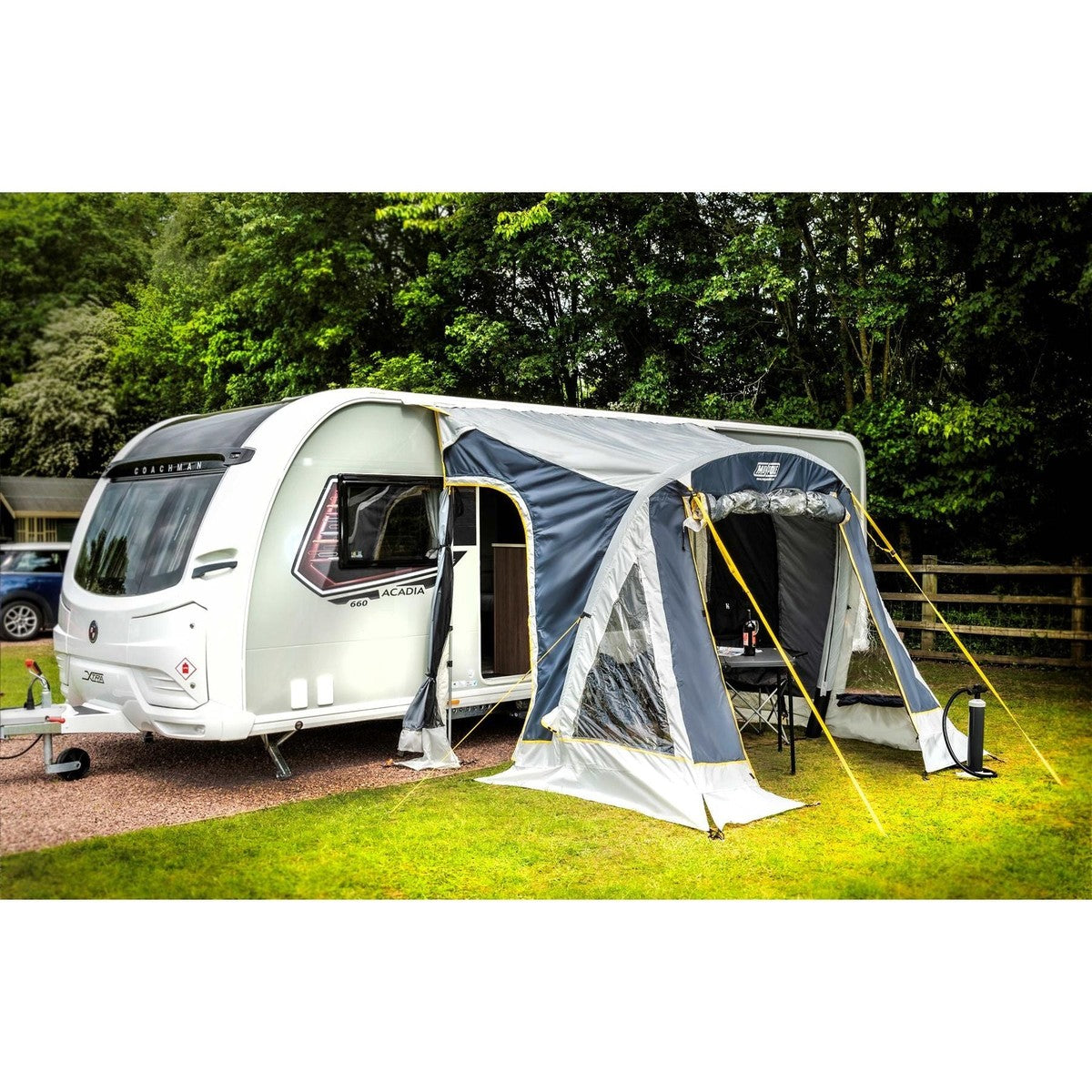 Maypole Inflatable Campsite Air Porch Awning For Caravans & Motorhomes ...