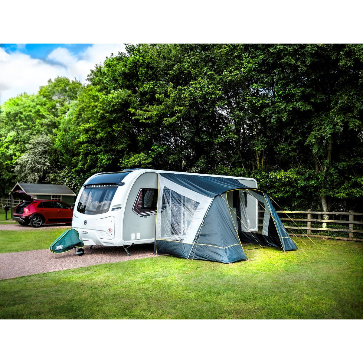 Maypole Wychbold Poled Sun Canopy (High) 235-250cm Caravan Motorhome ...