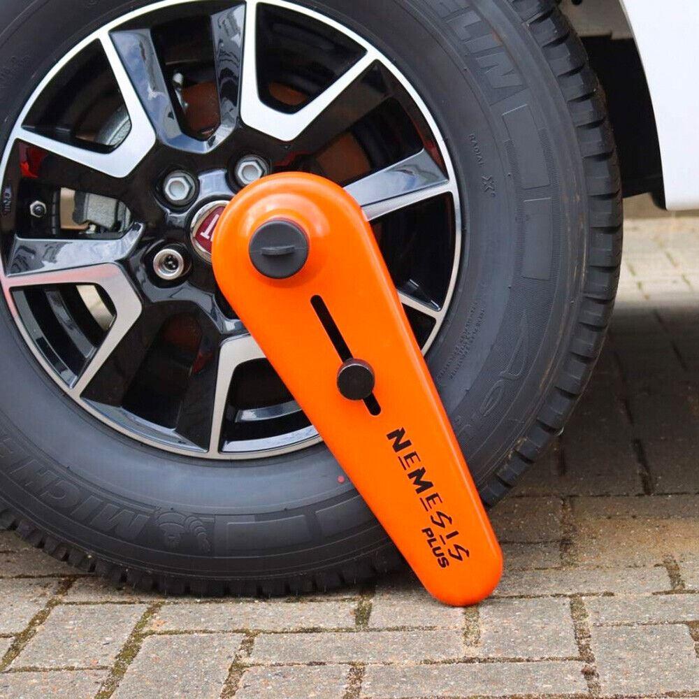 Nemesis Wheel Lock | Campervan & Motorhome | UK Camping and Leisure ...