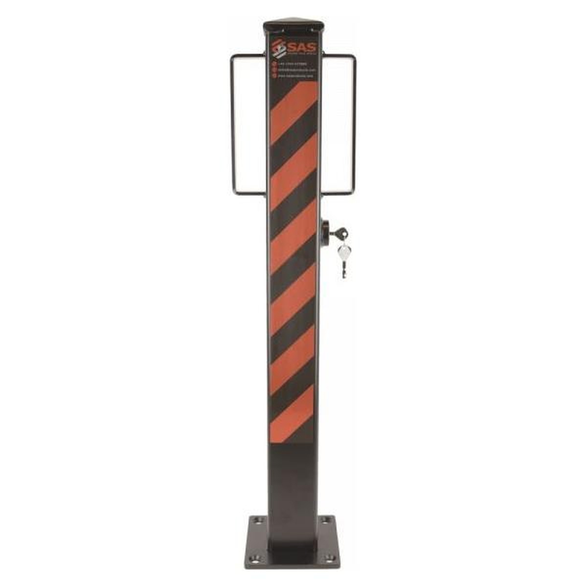SAS Heavy Duty Security Post Folding Bolt Down Safety Post — UK Camping ...