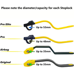 Stoplock Steering Wheel Immobiliser Lock Pro Maximum Security Clamp ...