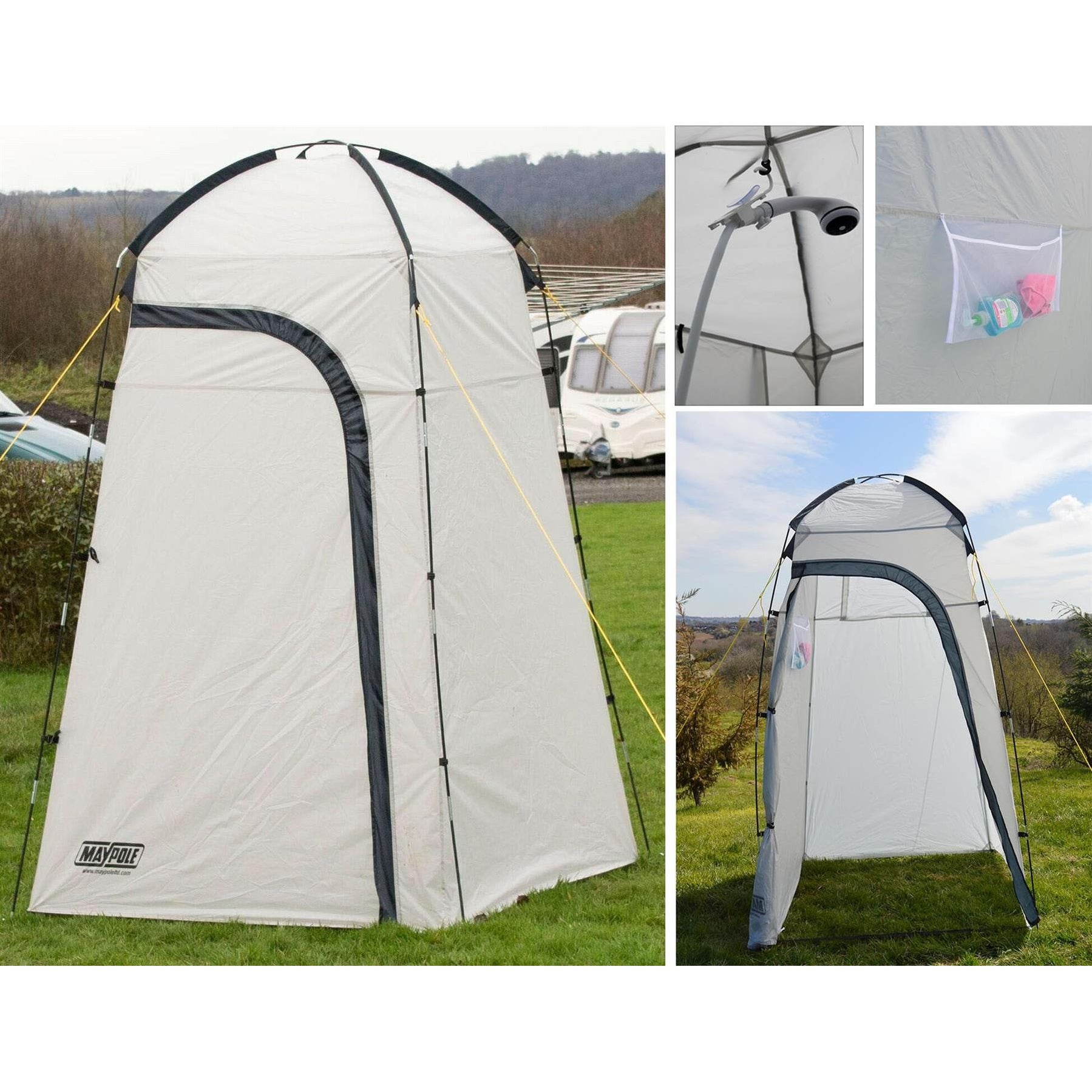 Streetwize 12v Porta Shower Portable 12 volt Camping Caravan & Shower ...