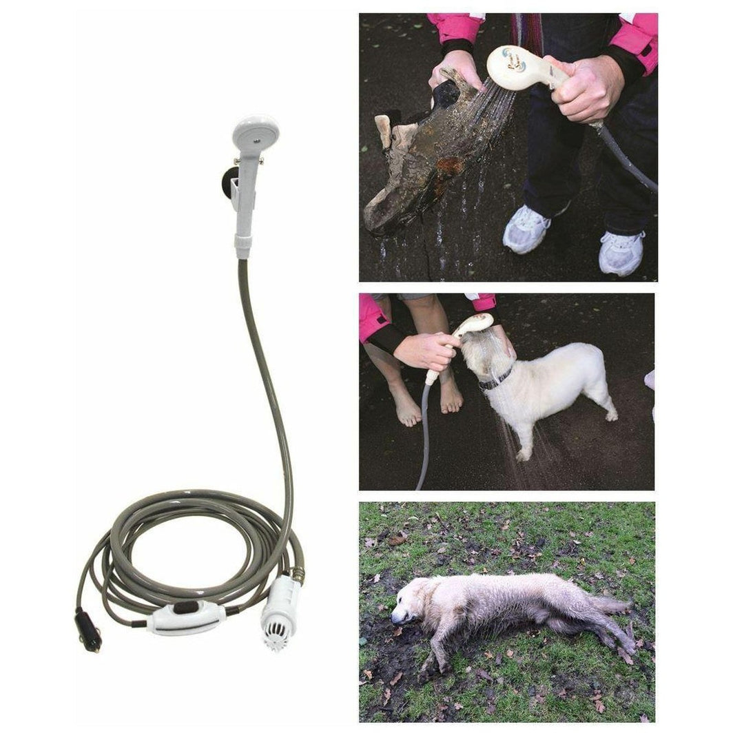Streetwize 12v Porta Shower Portable 12 volt Camping Caravan & Shower ...