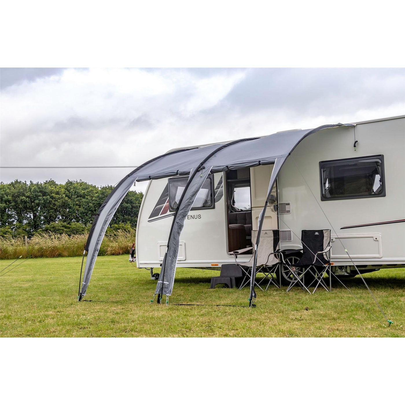 SunnCamp Arco Canopy 260 (Dual Beading) Caravan Poled Canopy — UK ...