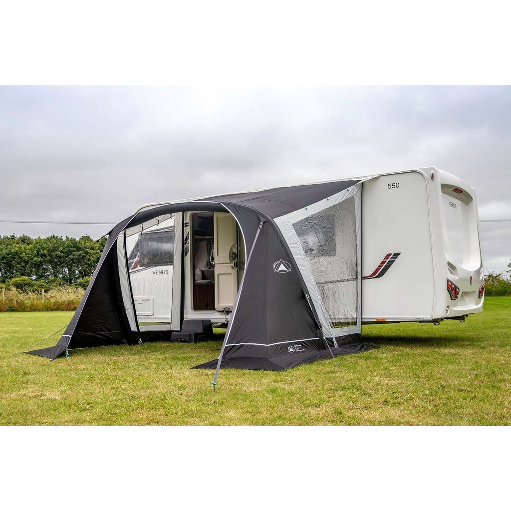 SunnCamp Inceptor Air Extreme 390 (Single Inflation) Caravan Air Awnin ...