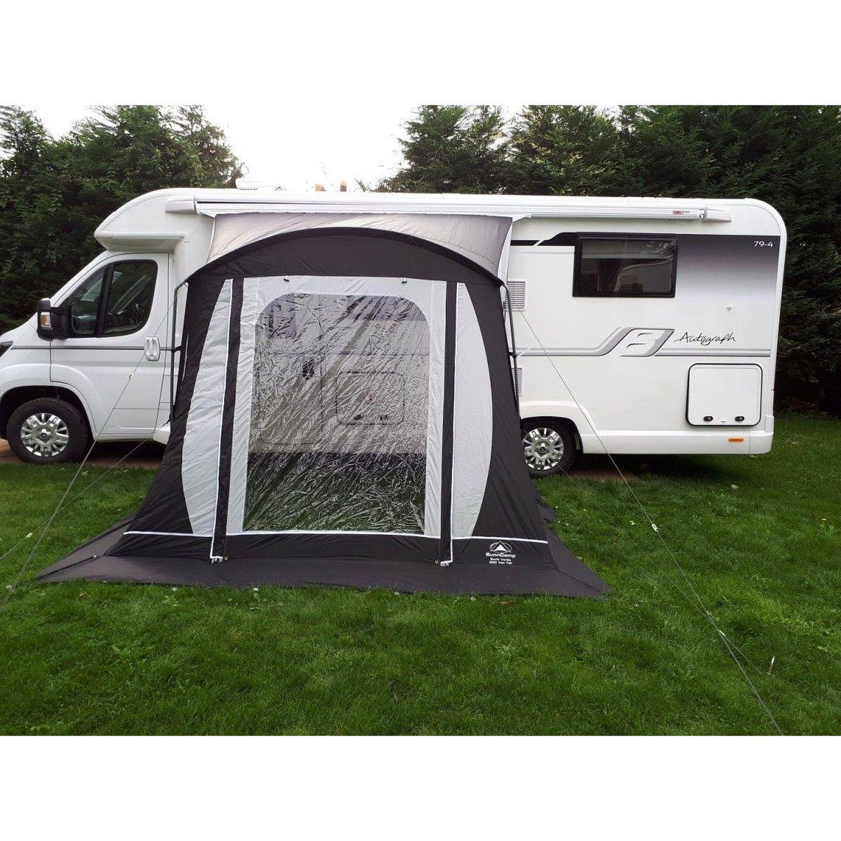 SunnCamp Inceptor Air Extreme 390 (Single Inflation) Caravan Air Awnin ...