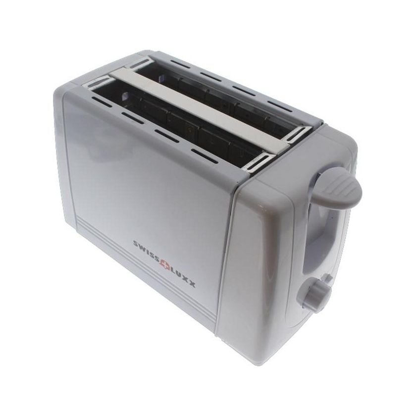 Swiss Lux Low Wattage White Toaster — UK Camping And Leisure