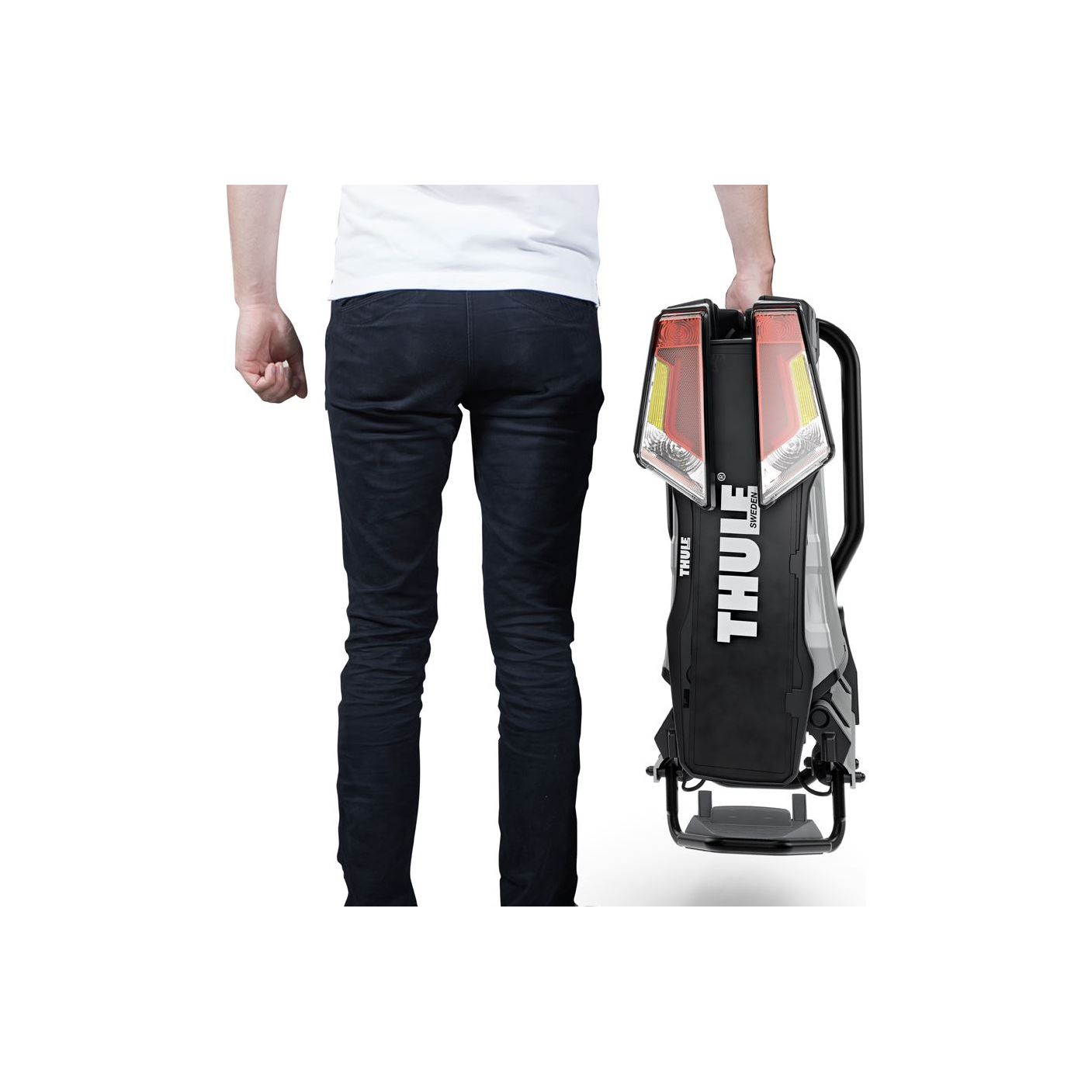 Thule EasyFold XT 933 2 Bike Cycle Carrier Tow Bar Ball Mounted Bicycl ...