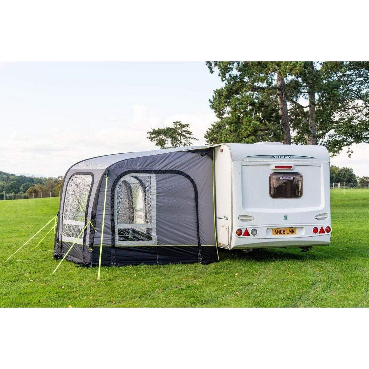 Olpro View Caravan Awning – 300 with Porch — UK Camping And Leisure
