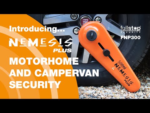 Nemesis PLUS Motorhome Wheel Lock High Security Motor Home / Camper