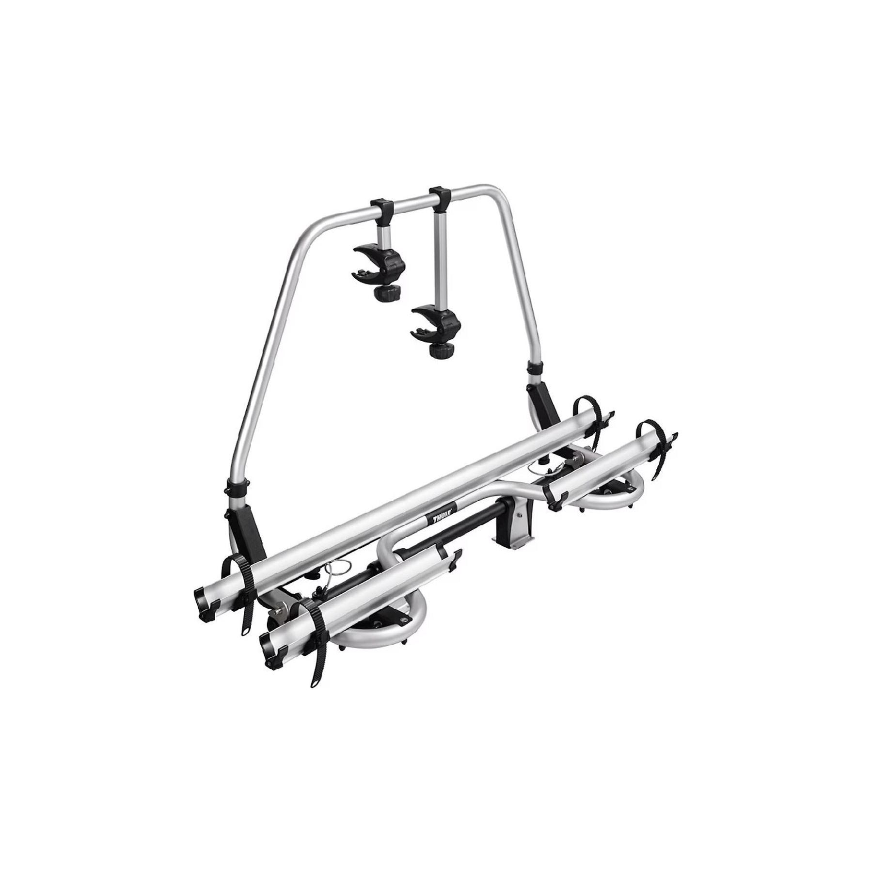 Thule Caravan Superb Short 2-bike a-frame caravan bike rack anodised g ...